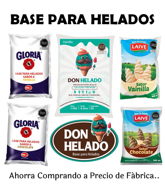 Mezcla para Helados » Don Helado